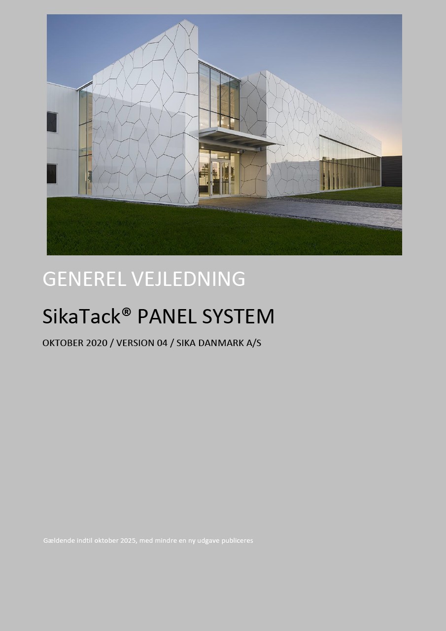 SikaTack® Panel System